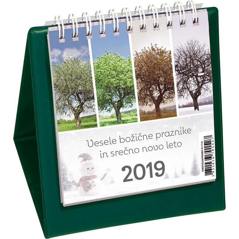 Namizni koledar piramida 2019